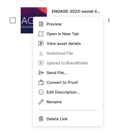 Converting a Brandfolder Attachment into a Proof | Smartsheet